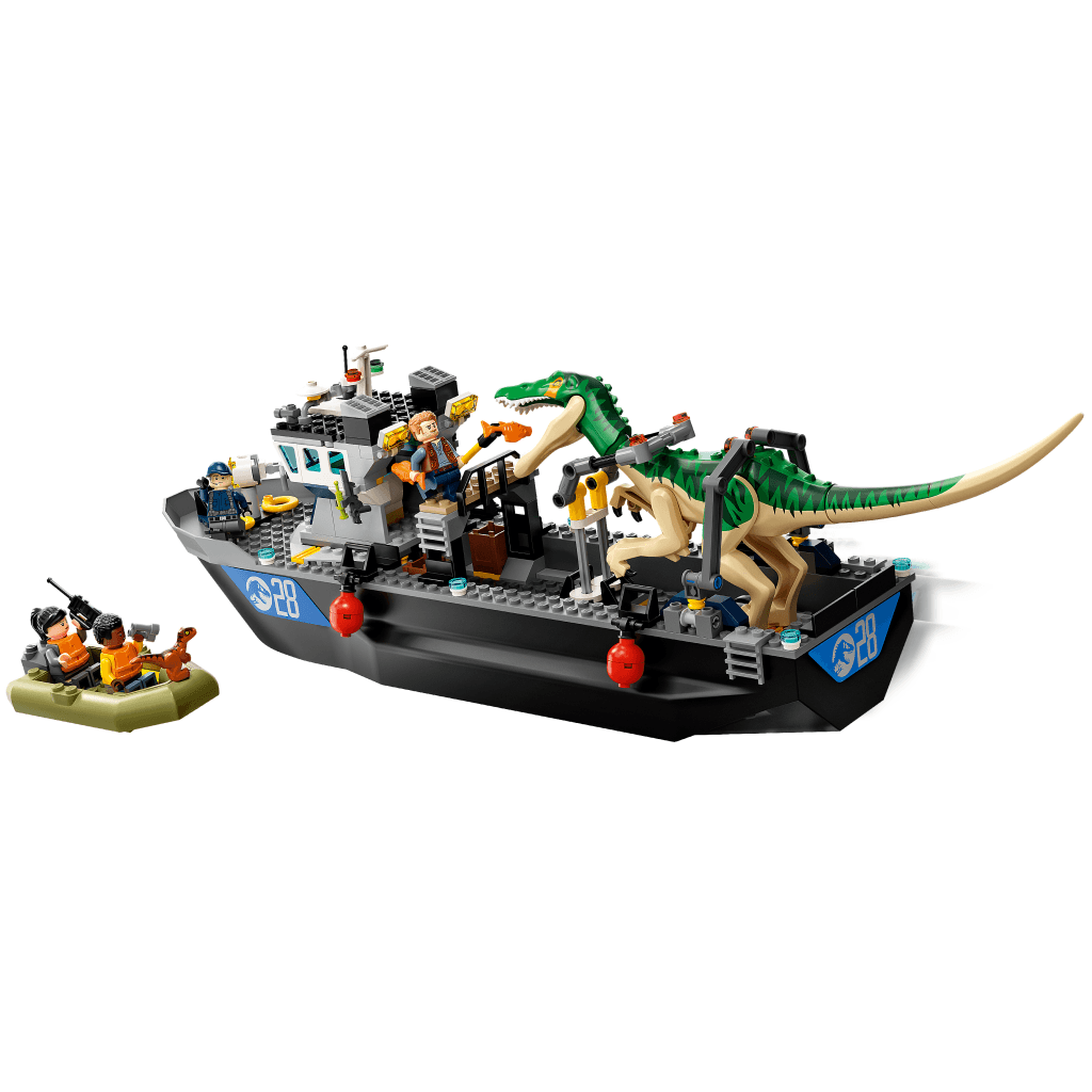 Lego Jurassic World Baryonyx Dinosaur Boat Escape 76942 - Ziggytoys
