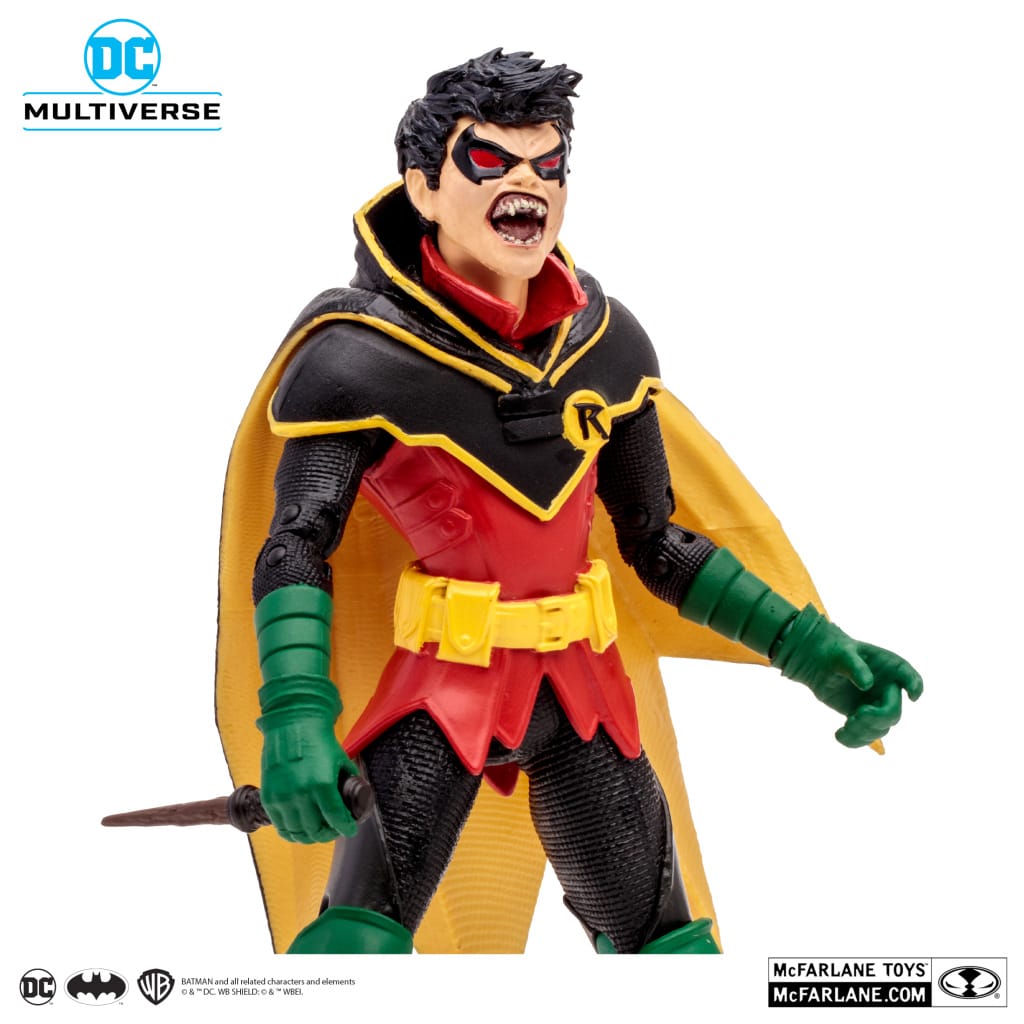 McFarlane Toys - DC Multiverse - Robin (DC VS. Vampires) Gold Label ...