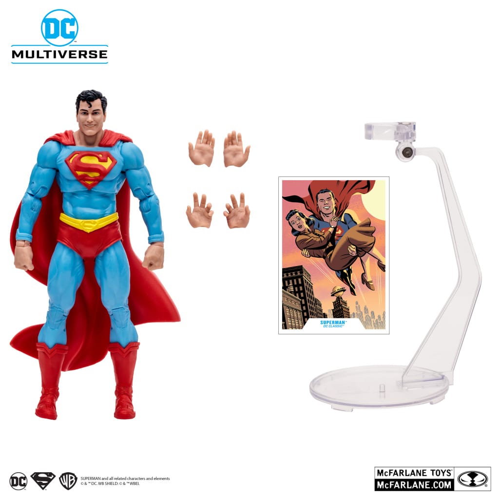 McFarlane Toys - DC Multiverse - Superman (DC Classic) - Ziggytoys