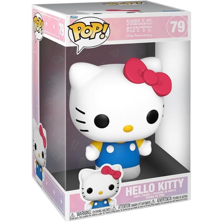 Funko Pop! Jumbo: Hello Kitty 50th Anniversary - Hello Kitty 79 - Ziggytoys